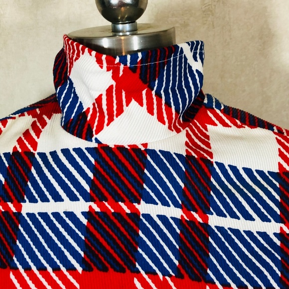 Vintage | Dresses | Adele Martin Tags Vintage Dress Red White Blue ...